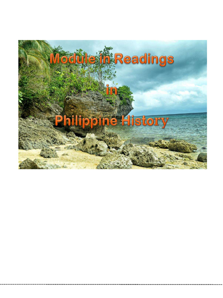 GE 102: Understanding Philippine History | PDF | Primary Sources