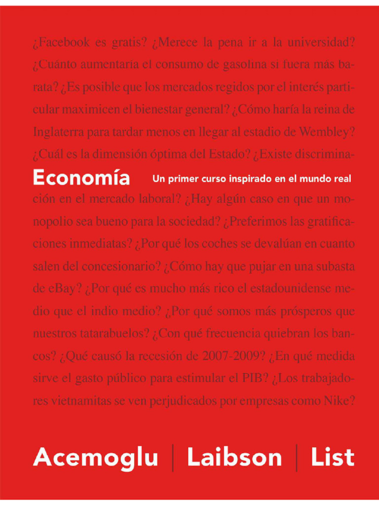 Acemoglu - Capitulo 1 | PDF