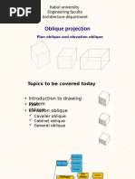Cavalier Vs Oblique | PDF | Technical Drawing | Computer Graphics