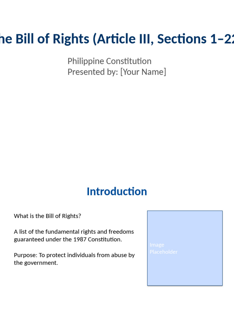 Creative Bill of Rights Presentation | PDF | Bail | Prison