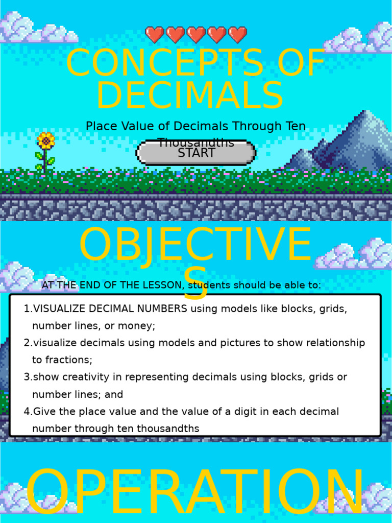 Understanding Decimal Concepts and Place Value | PDF | Decimal | Numbers