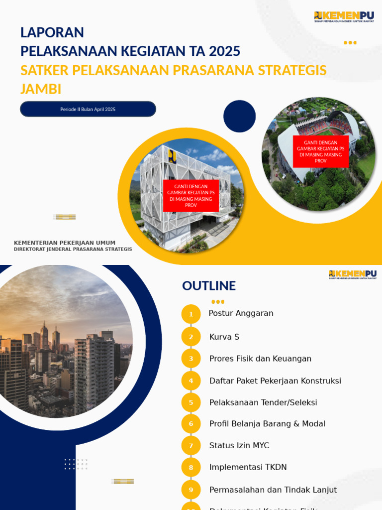 Format Laporan Dwi Mingguan SNVT | PDF