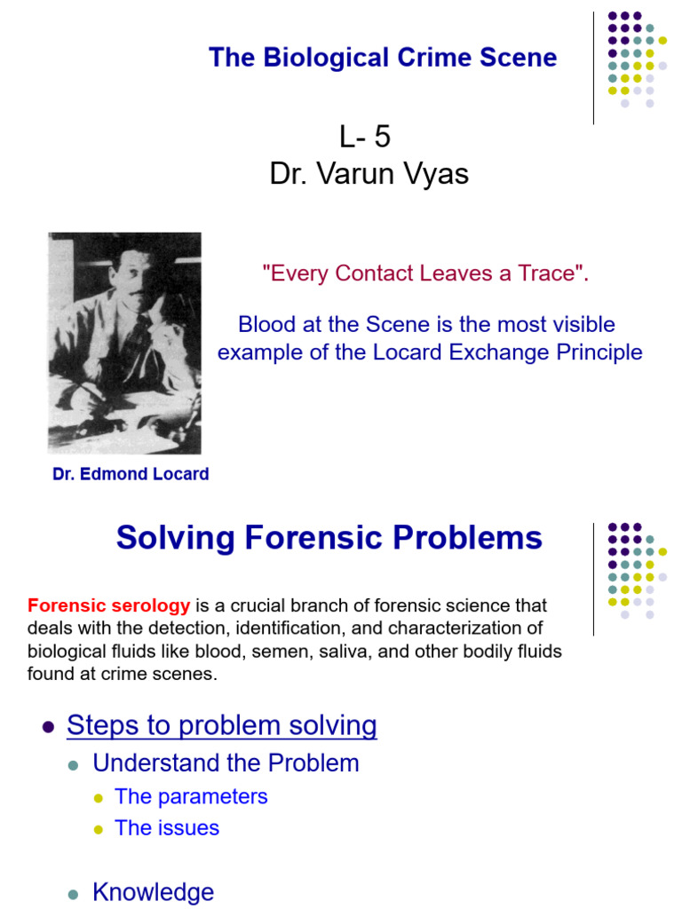 Forensic Analysis of Biological Evidence | PDF | Urine | Forensic Science