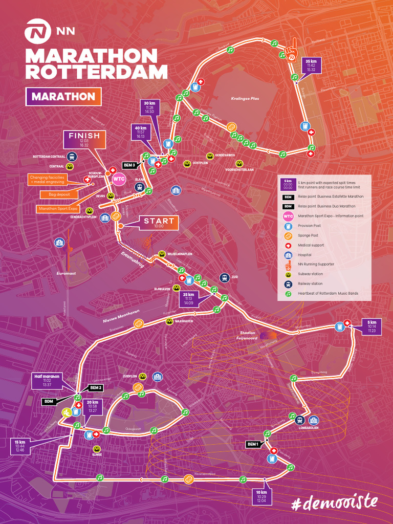 NNMR25 Parcourskaart NN Marathon | PDF