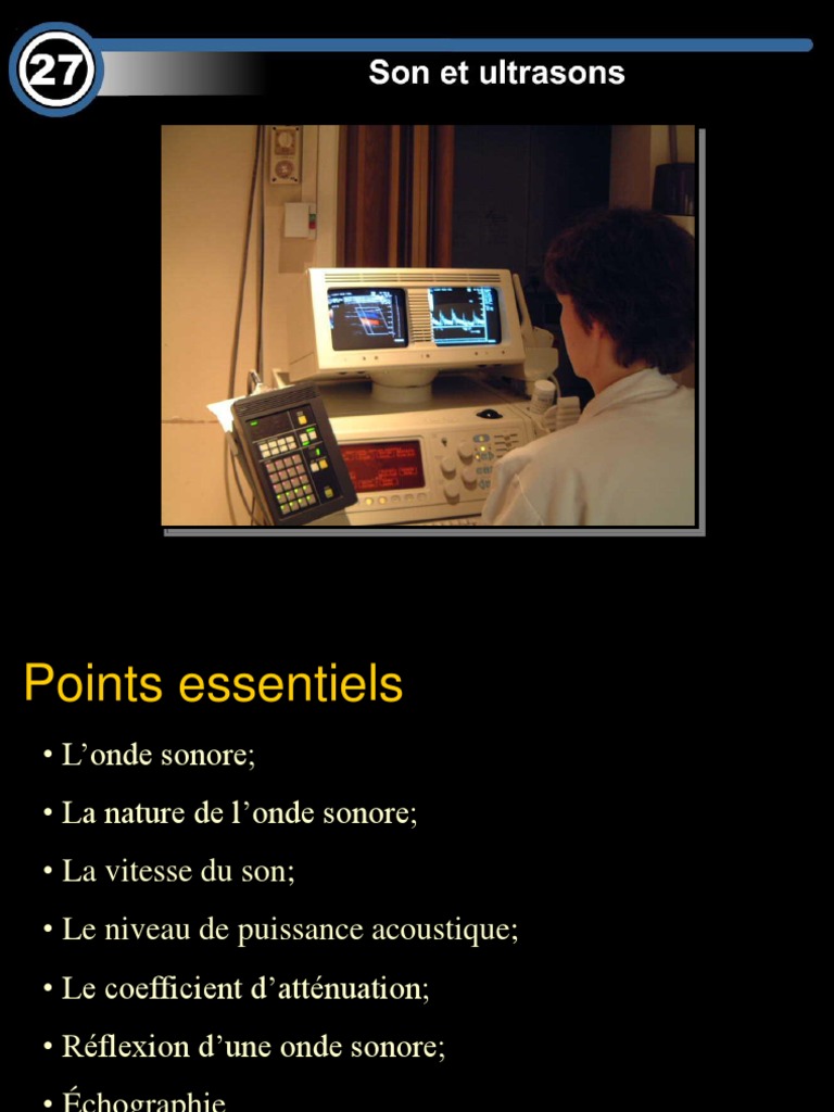 Ultrason | PDF | Piézoélectricité | Son