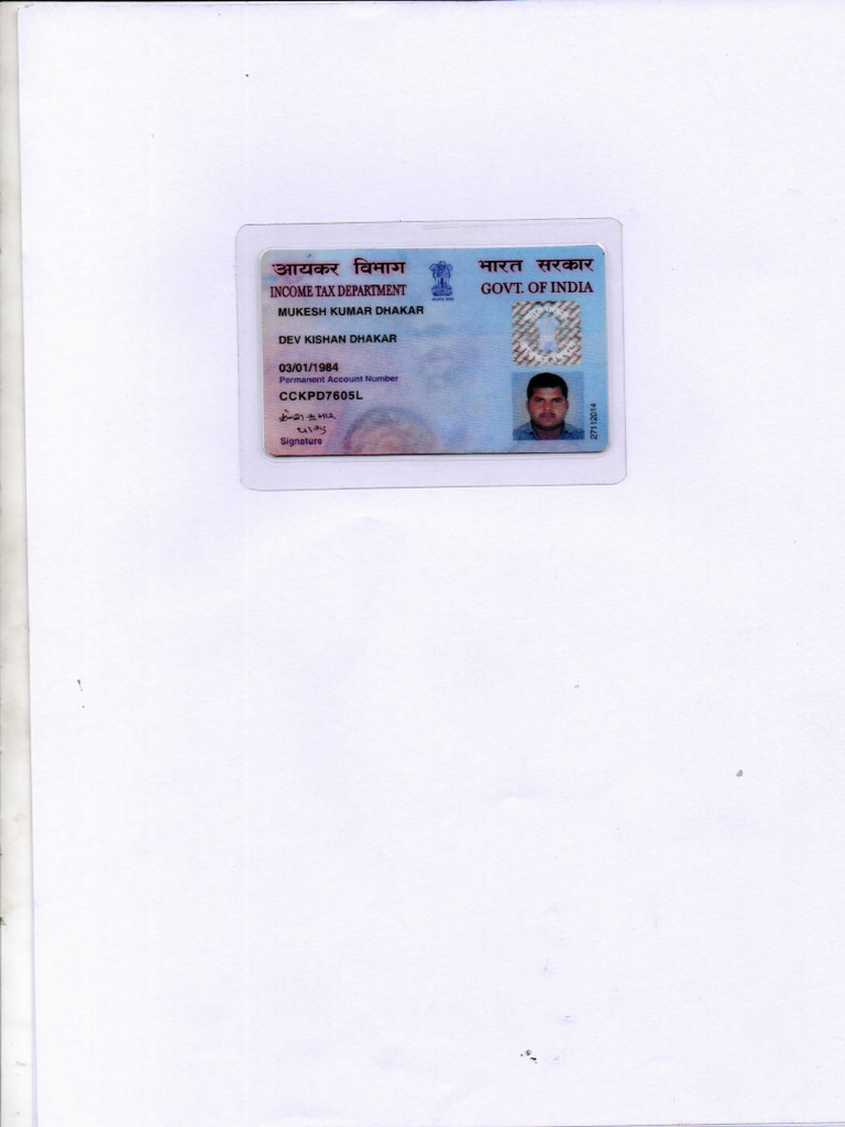 Pan Mukesh Kumar Dhaker | PDF