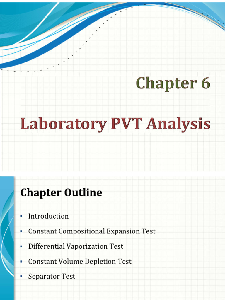 Laboratory PVT Analysis Techniques | PDF | Petroleum Reservoir | Pressure