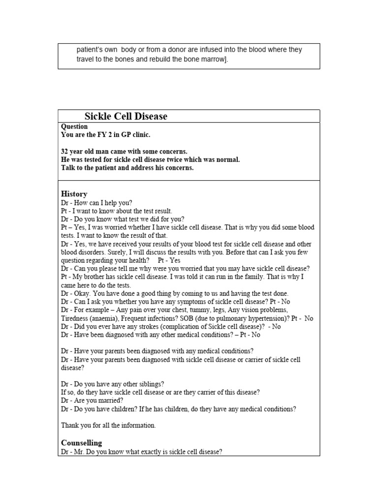Understanding Sickle Cell Disease Testing | PDF | Red Blood Cell ...
