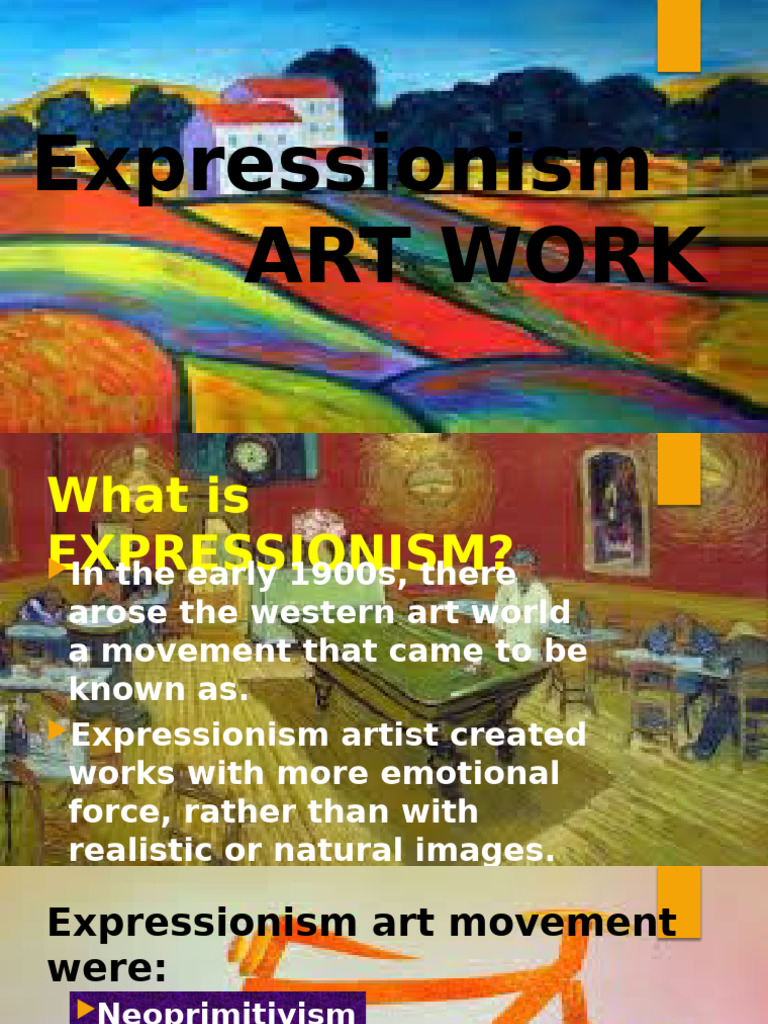 Expressionism ART WORK | PDF | Expressionism | Abstract Art
