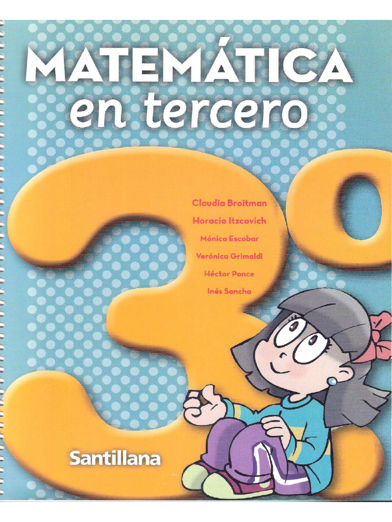 MATEMATICA EN 3RO Educación Primaria... | PDF
