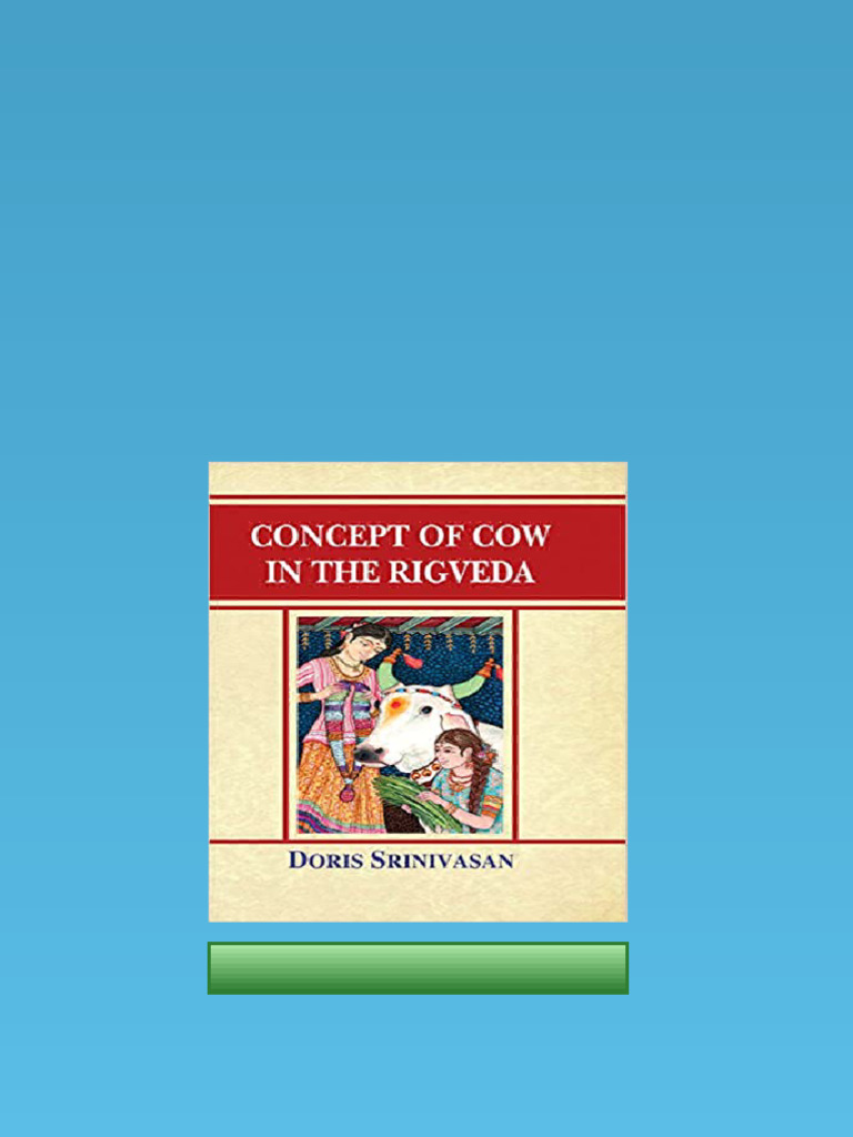 (Ebook) Concept of Cow in The Rig Veda by Doris Meth Srinivasan ISBN ...
