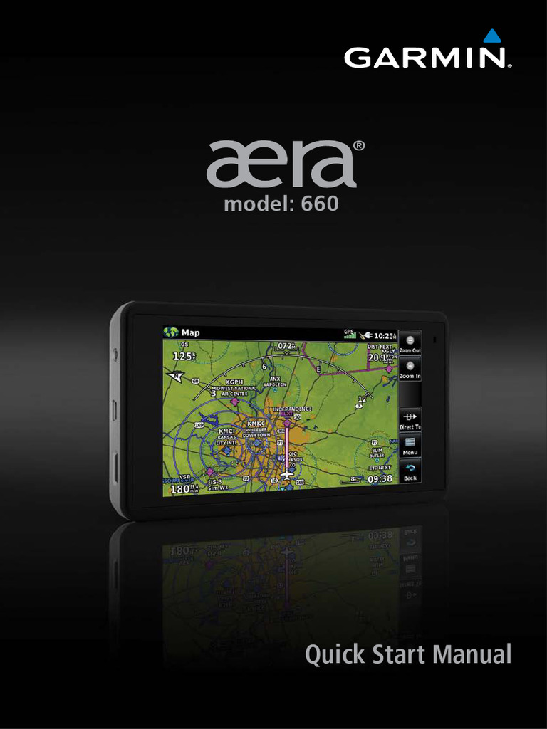 Garmin Aera 660 Quick Start Guide | PDF