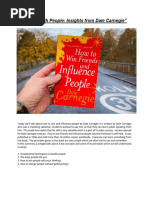 How To Win Friends and Influence People PDF | PDF