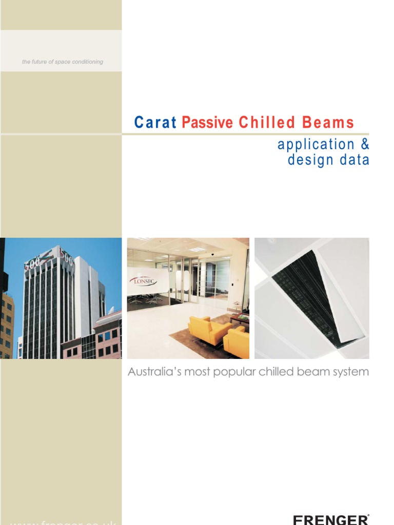 Chilled Beam System Overview | PDF | Air Conditioning | Humidity