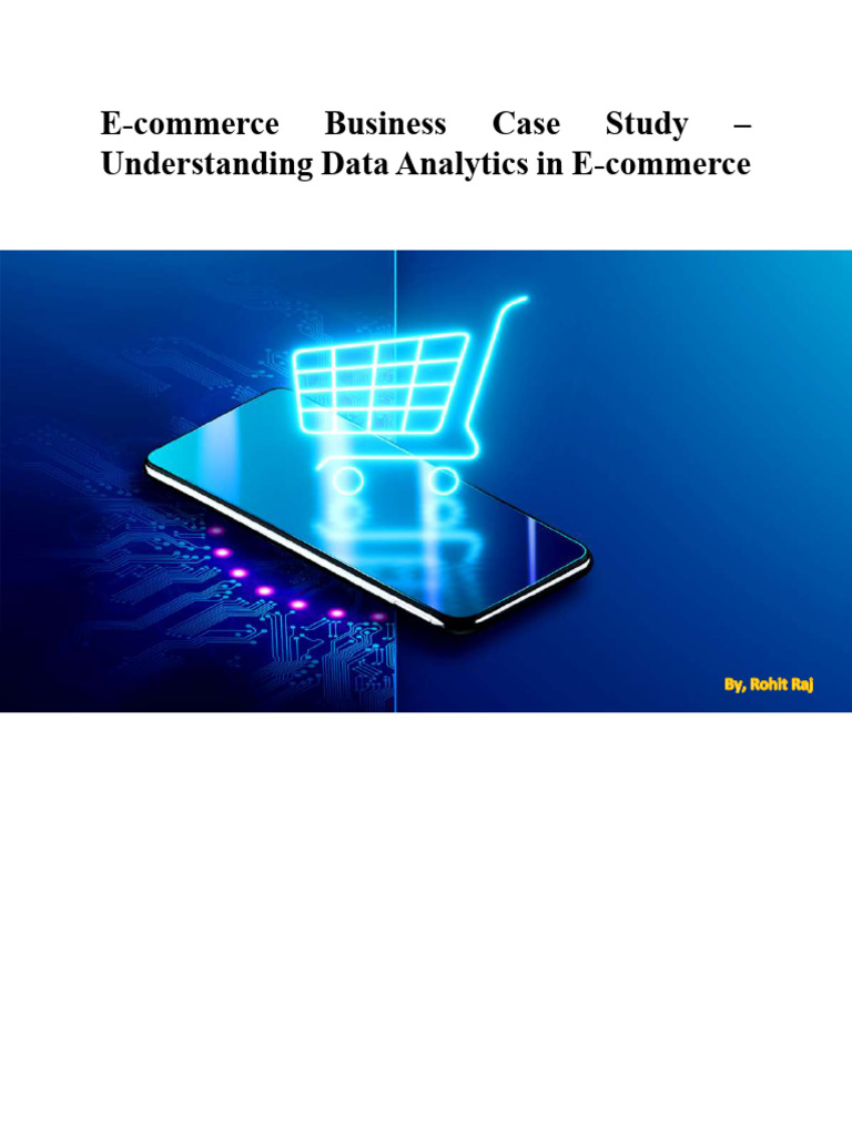 Understanding Data Analytics in E Commerce 1753982027 | PDF | E ...
