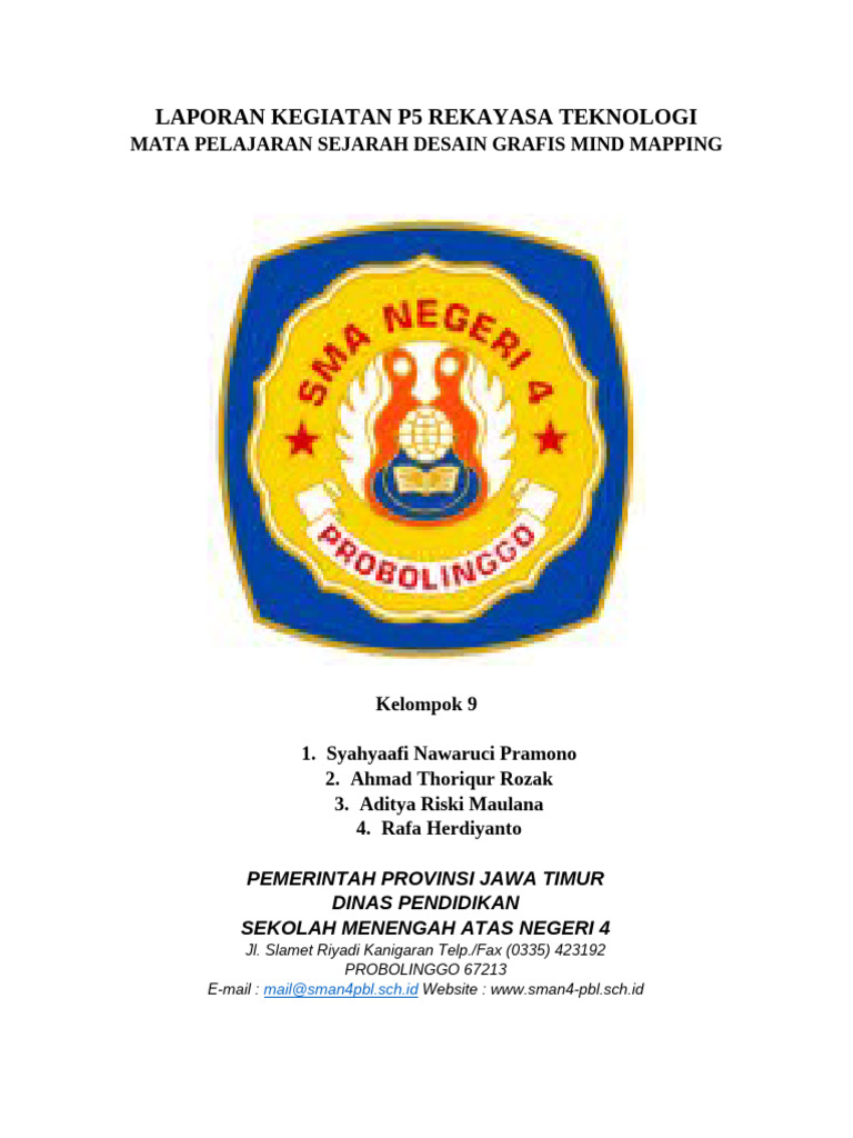 Laporan Kegiatan p5 Rekayasa Teknologi | PDF