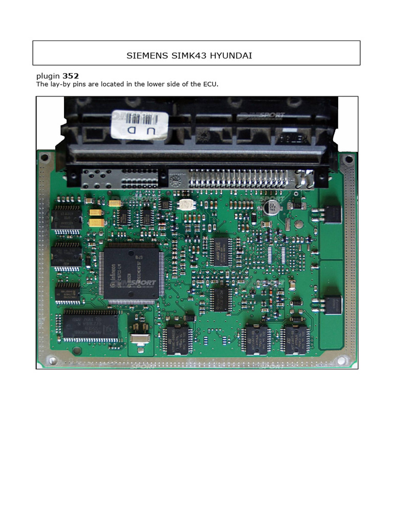 SIMK43 ECU Connection Guide | PDF