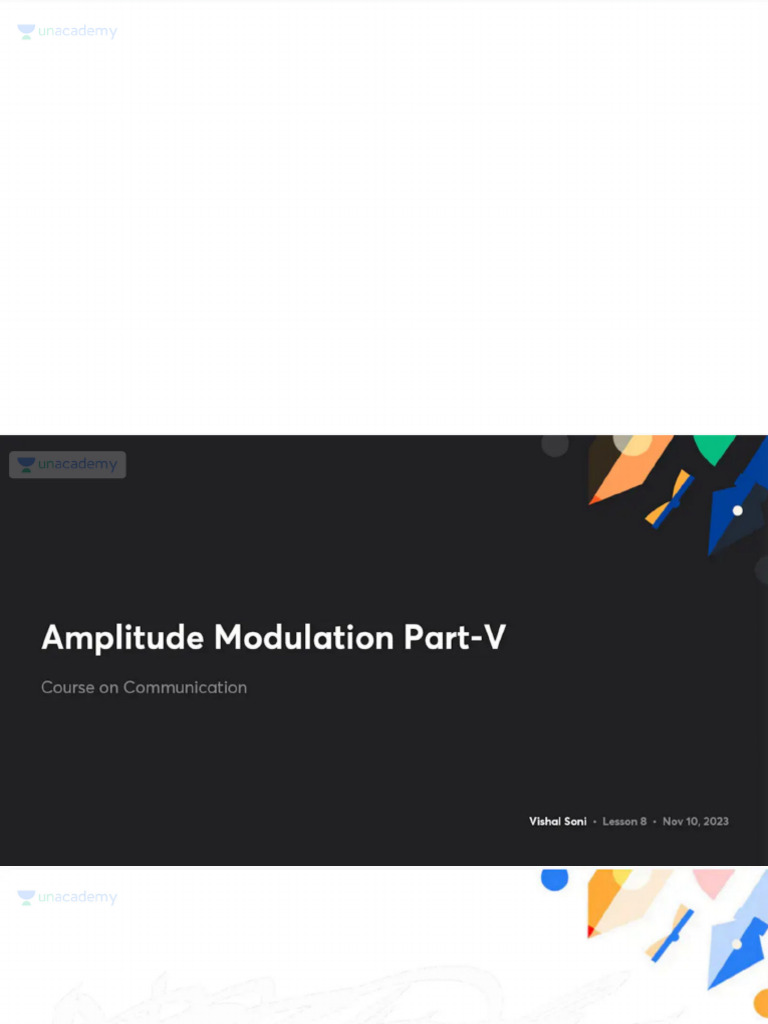 Amplitude Modulation PartV With Anno | PDF