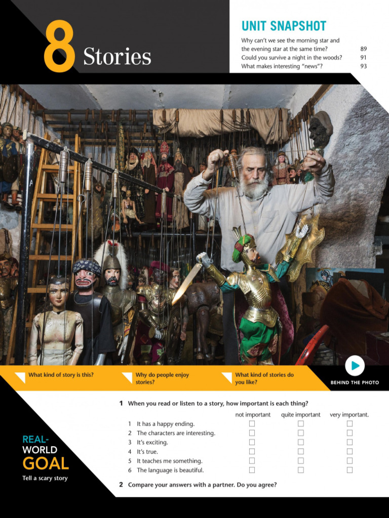 Unit 8 - Stories | PDF