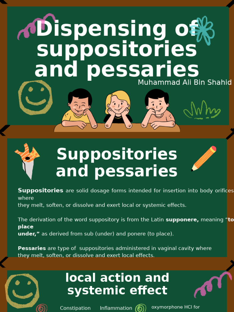 Aliii Dispensing PPT Suppositories and Pessaries | PDF | Polyethylene ...
