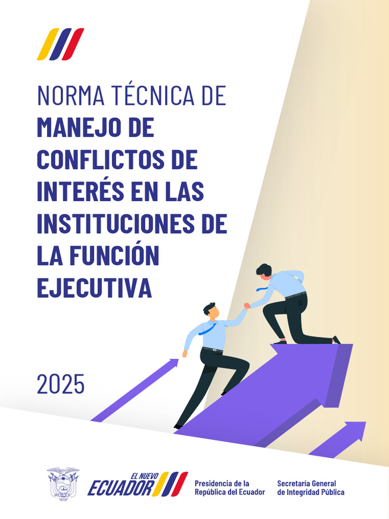 Norma Tecnica de Manejo de Conflictos de Interes en Las Instituciones de La Funcion Ejecutiva ...
