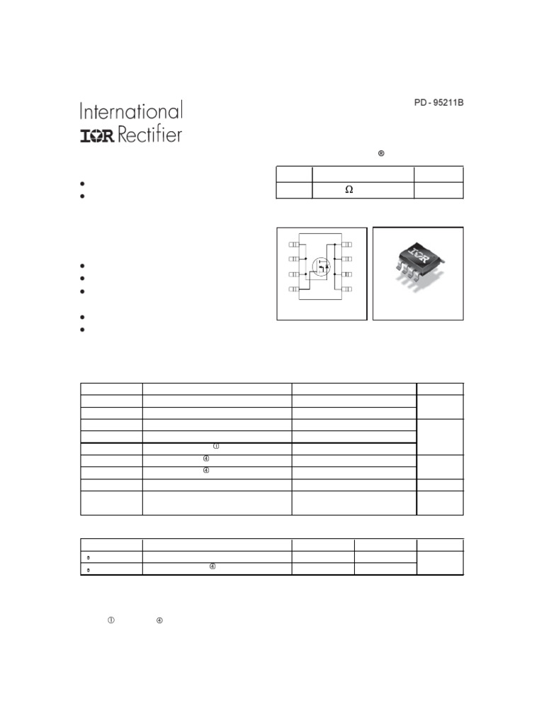 Infineon IRF7807Z DataSheet v01 01 en | PDF | Field Effect Transistor | Diode