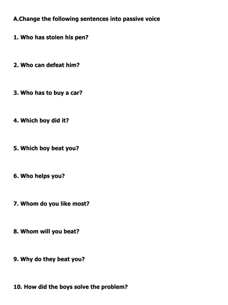 Voice Grammar | PDF