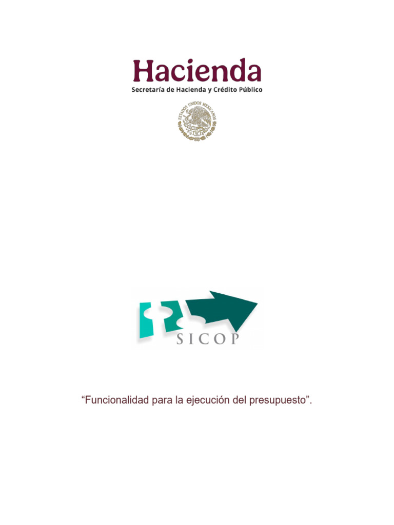 Manual de Usuario SICOP 2025 | PDF | Botón (Computación) | Contabilidad