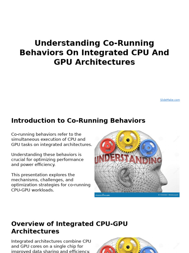 Understanding Co-Running Behaviors On Integrated CPU and GPU Architectures | PDF | Central ...