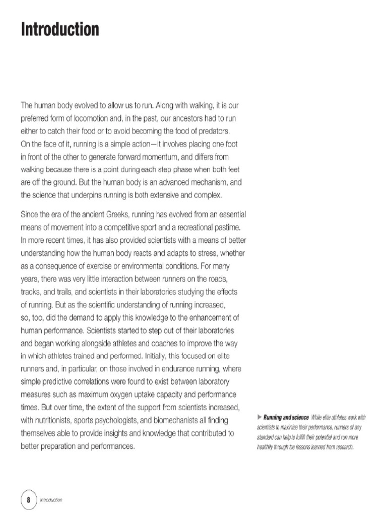 Running Science Optimizing Training | PDF