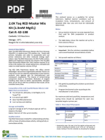 DreamTaq PCR Master Mix Protocol Guide | PDF | Polymerase Chain ...