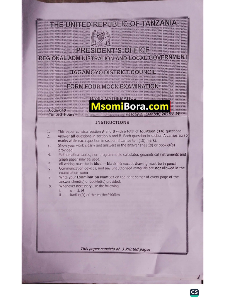 Basic Mathematics | PDF