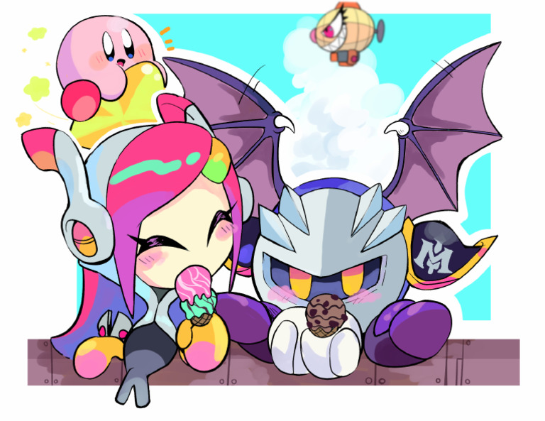 Cute Kirby and Metas Knight and Idk | PDF