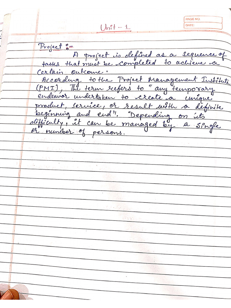 SPM Unit 1 and 2 Handwritten Notes | PDF