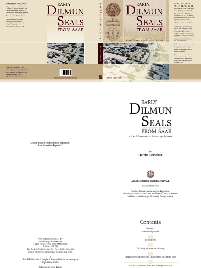Dilmun Seals Early Dilmun Seals From Saa | PDF