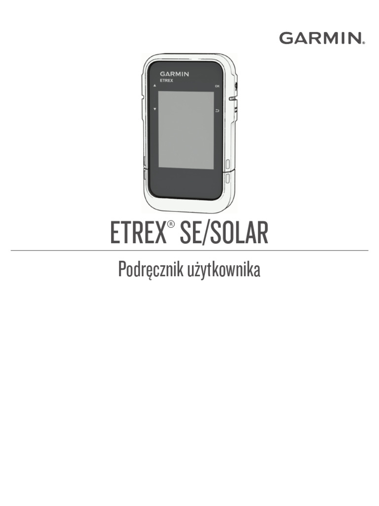 Etrex SE OM PL-PL | PDF