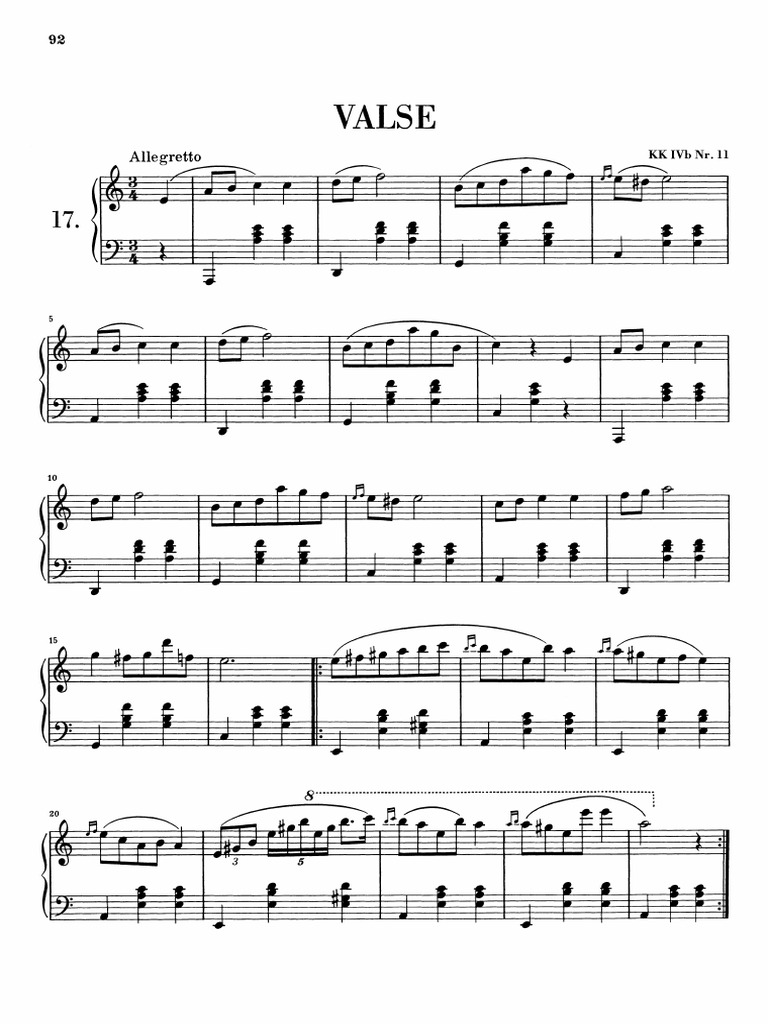 Chopin - Vals Lam | PDF