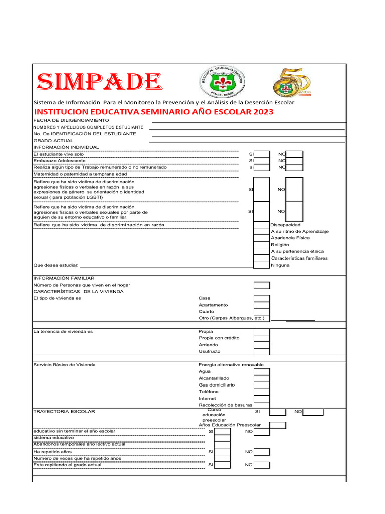Simpade 2023 | PDF | Discriminación