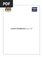 Permohonan Permit Baru - Teksi, Teksi Mewah, Bas | PDF