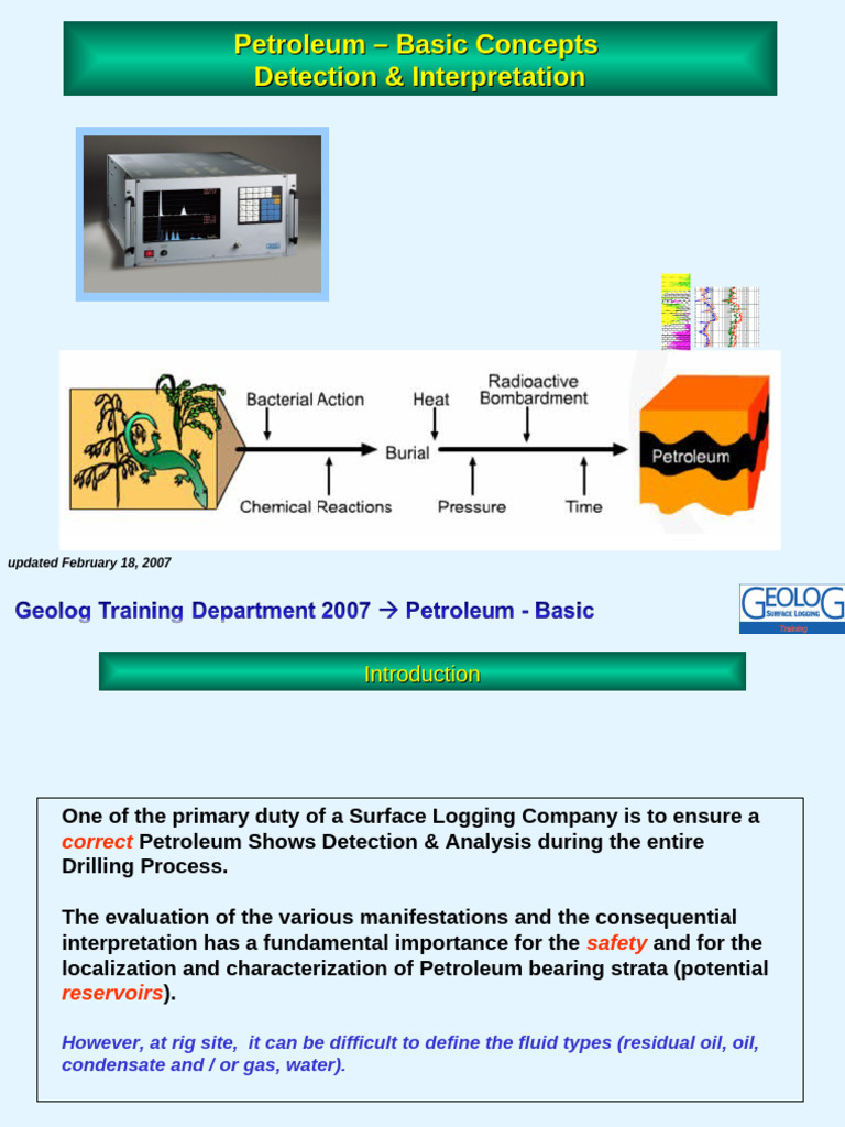 Understanding Petroleum Basics and Detection | PDF | Alkane | Petroleum