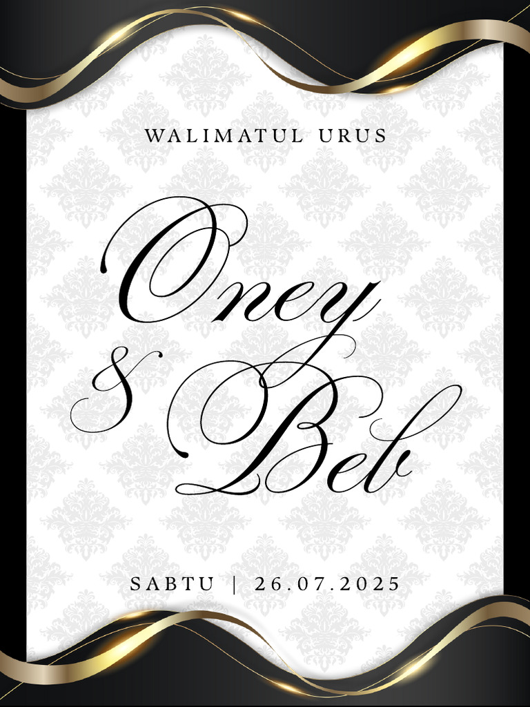 Walimatul Urus - Oney & Beb | PDF