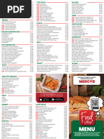 Tuck Shop Menu Highlights | PDF | Hamburgers | Salad