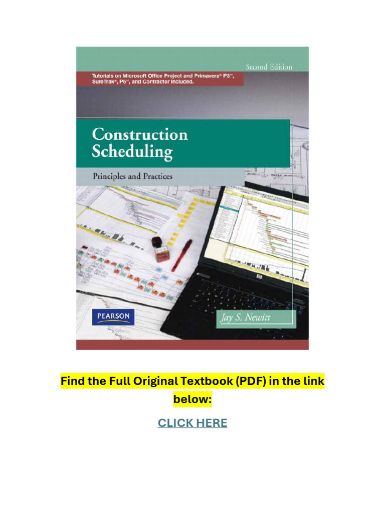 Construction Scheduling Principles Explained | PDF | Project Management