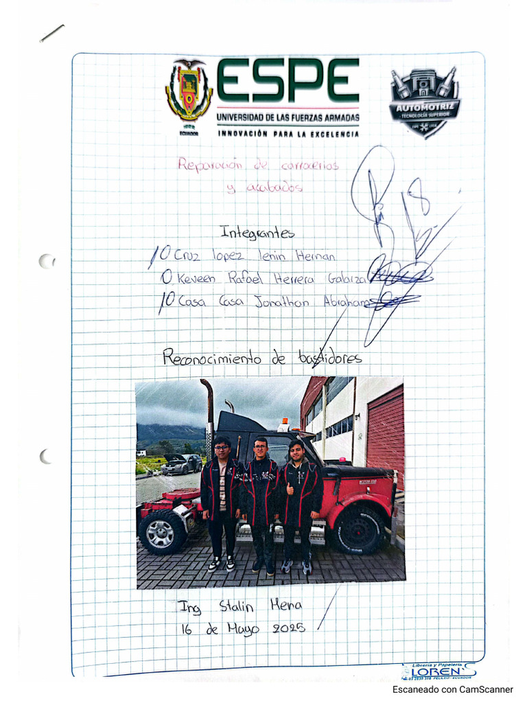 Cruz - Lenin - Laboratorio 1 Carrocerias | PDF