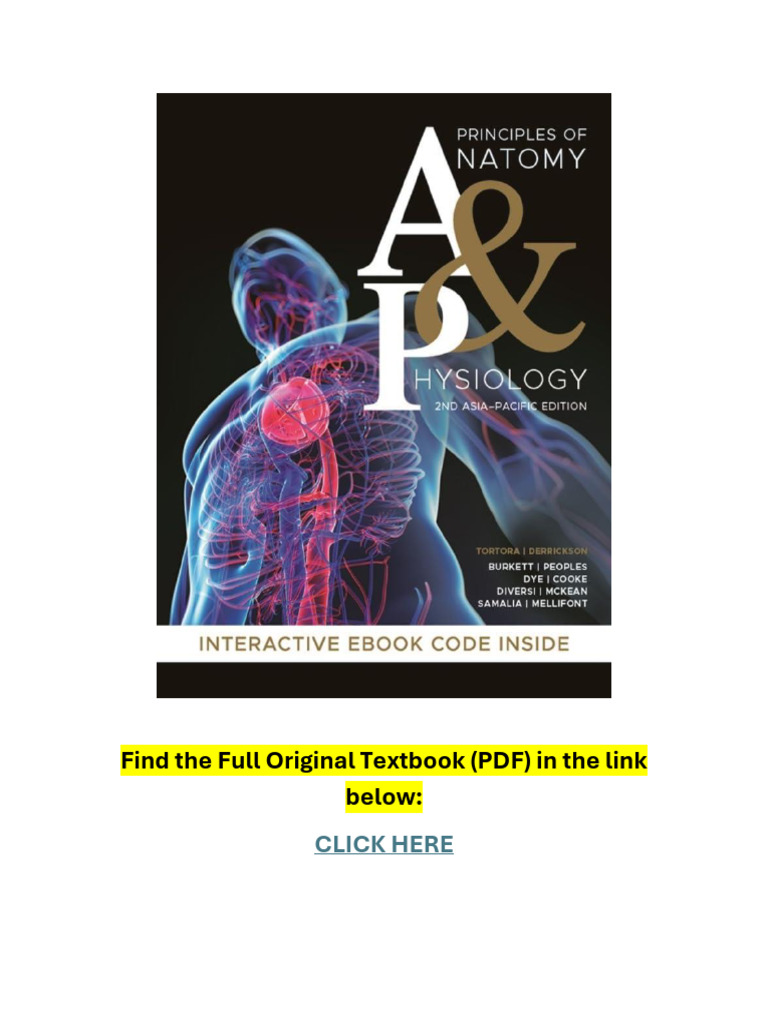 Principles of Anatomy and Physiology, 2nd Asia-Pacific Edition 2nd Edition PDF | PDF | Nervous ...