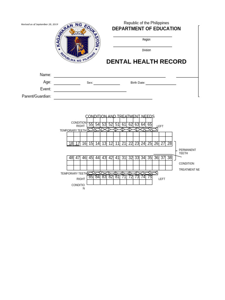2020 Dental Certificate | PDF | Dentistry | Mouth