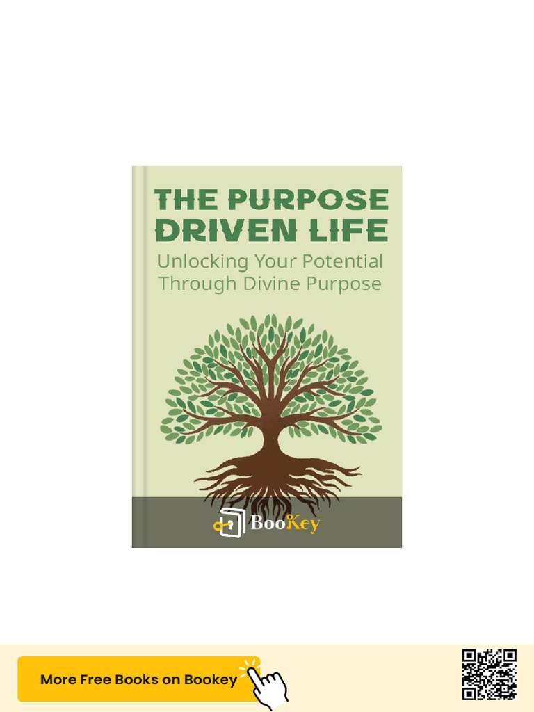 Purpose Driven Life Overview | PDF | Glory (Religion) | Love