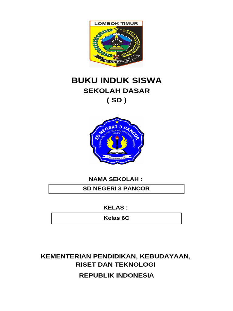 Buku Induk | PDF
