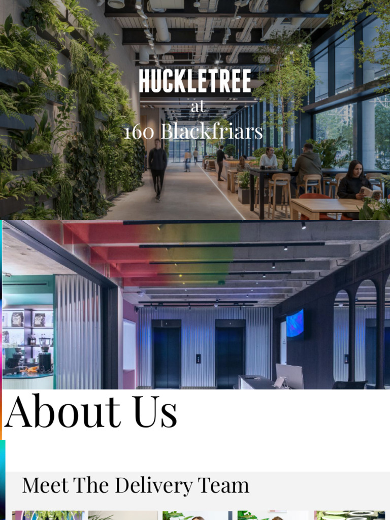 160 Blackfriars - Huckletree | PDF | Capital Expenditure