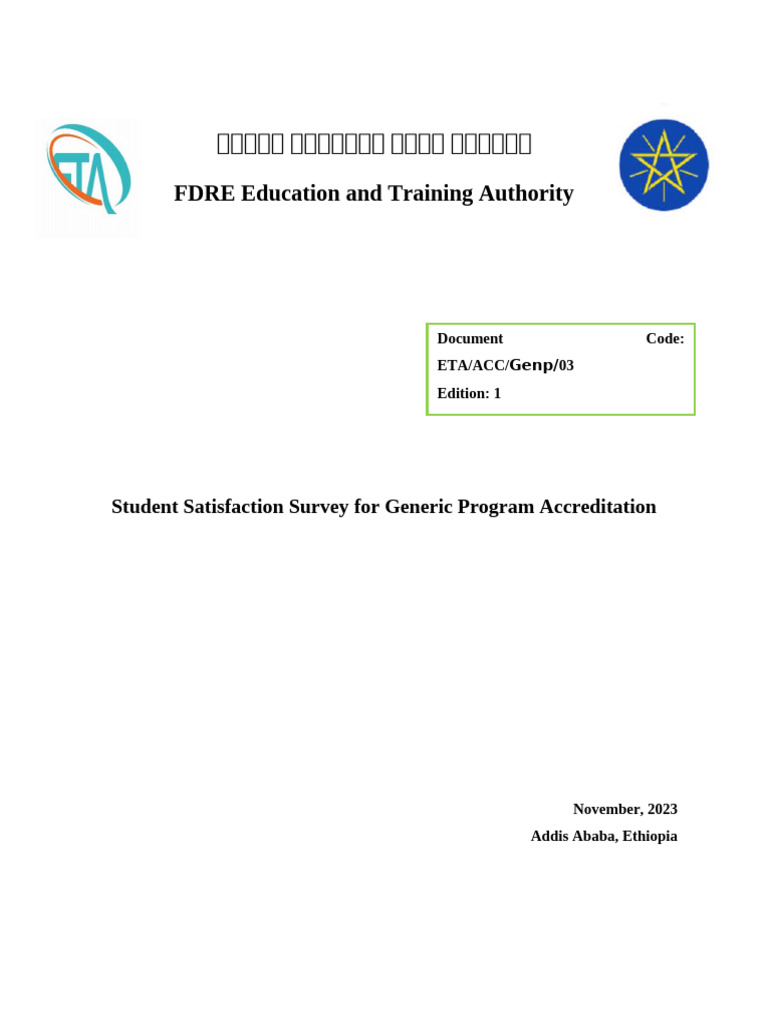 SSS Generic - Program - Accreditation | PDF | Curriculum